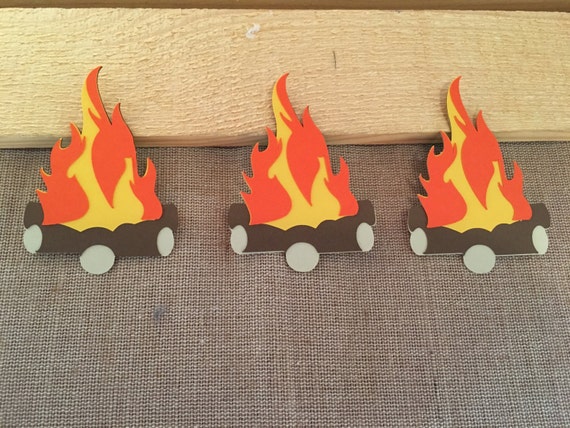 Campfire Die Cut Set of 3