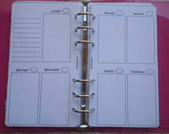 Planner refill | Etsy