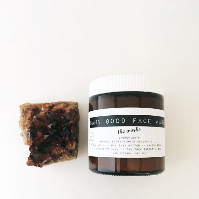 damn good natural skin care // IG: by damngoodfacewash on Etsy