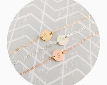 Initial choker | Etsy