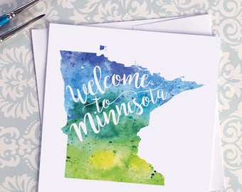 Minnesota postcard | Etsy