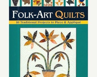 Unique folk art quilts related items | Etsy