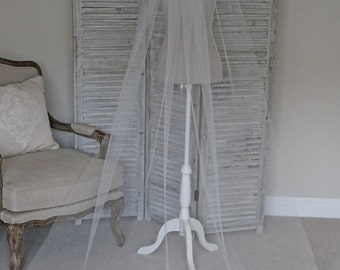 Chapel length veil | Etsy