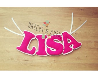 Add a Name Banner UP TO 10 LETTERS