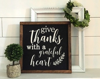 Thanksgiving signs | Etsy