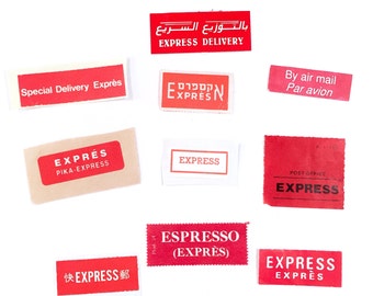 Air mail stickers | Etsy