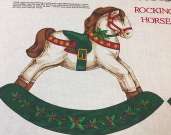 Rocking horse fabric | Etsy
