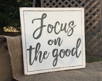 Focus sign | Etsy
