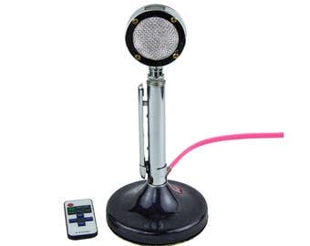 Microphone lamp | Etsy