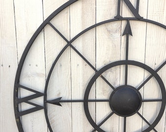 Compass wall art | Etsy