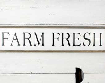Farm fresh sign | Etsy