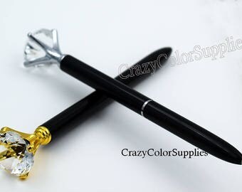 Crystal pen | Etsy