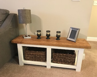 Wood foot stool | Etsy