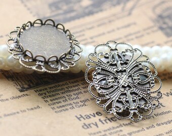 Filigree bezel | Etsy