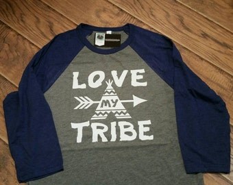 Love my tribe tshirt | Etsy
