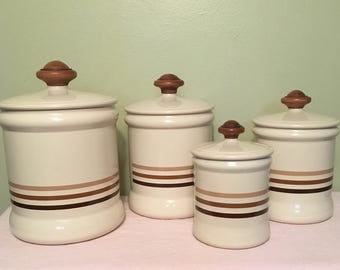 Vintage canister set | Etsy