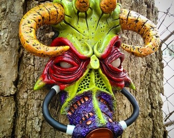 Skull gas mask | Etsy