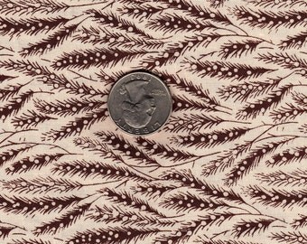 Wheat print fabric | Etsy