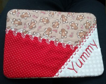 Personalized mug rug | Etsy