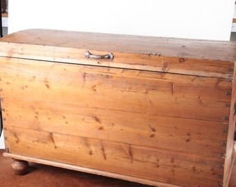 Wood treasure chest | Etsy