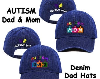 Autism awareness hat | Etsy