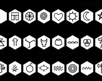 Symbol engraving | Etsy