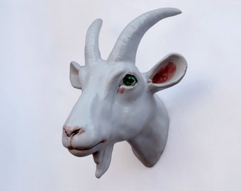 Ceramic goat | Etsy
