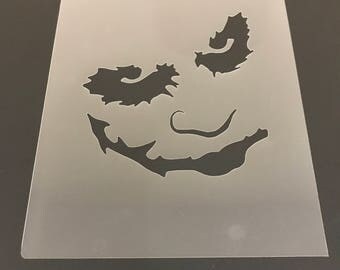 Joker stencil | Etsy