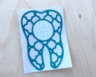 Tooth decal | Etsy