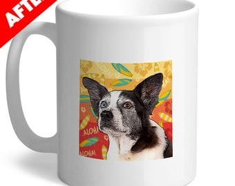 Custom pet mug | Etsy