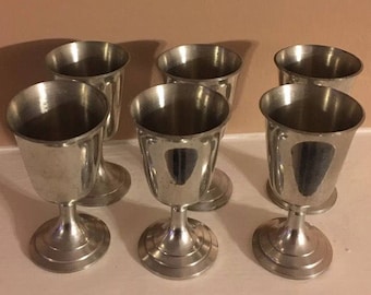 Pewter goblet | Etsy