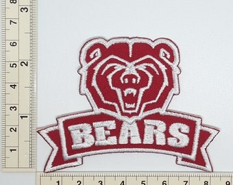 Bear iron on patch | Etsy