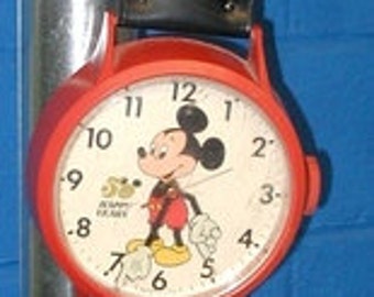 Mickey mouse clock | Etsy