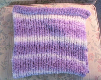 Loom knit blanket | Etsy