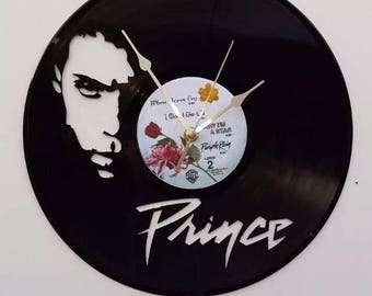 Purple wall clock | Etsy