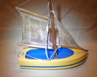 Toy boat | Etsy