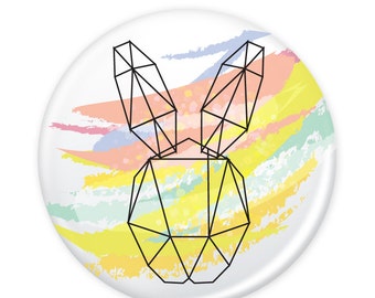 Geometric bunny | Etsy