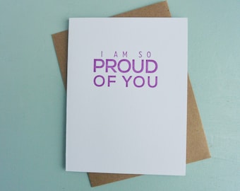 So proud cards | Etsy