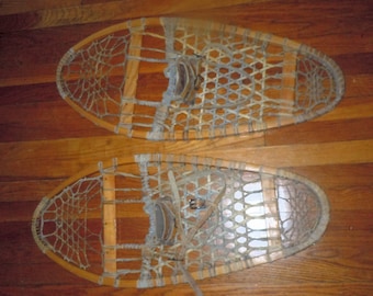 Vintage snowshoes | Etsy