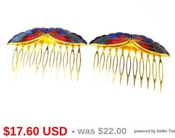 Unique purple hair comb related items | Etsy