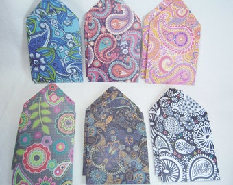 Paisley note cards | Etsy