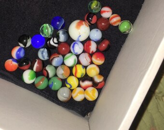 Shooter marbles | Etsy
