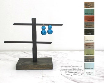 Wooden earrings | Etsy