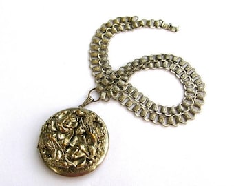 Vintage antique locket | Etsy