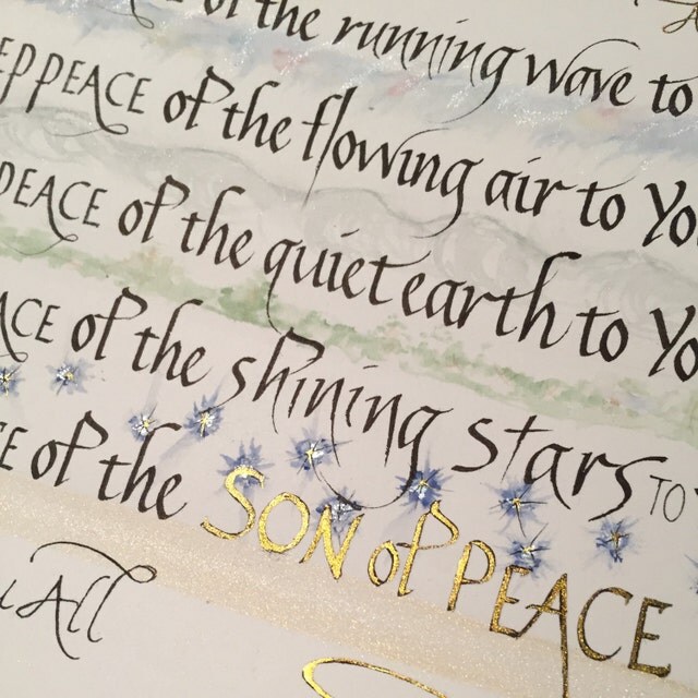GladCalligraphywhere Words and Beauty meet by GladCalligraphy