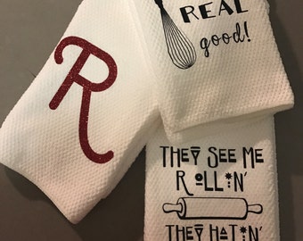 Kitchen Decor PRINTABLE signs. Set of Chalkboard Kitchen