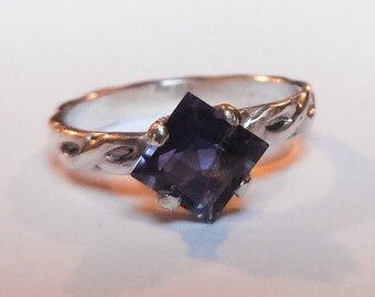 Iolite ring | Etsy
