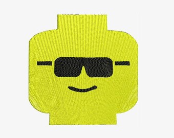 Lego applique design | Etsy