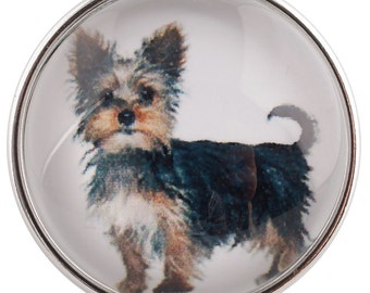 Yorkie buttons | Etsy