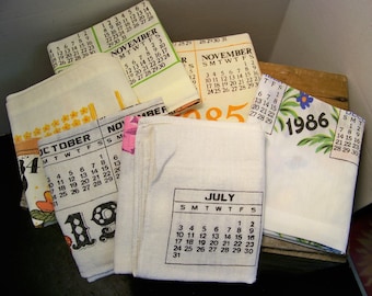 1980s calendar | Etsy